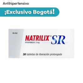 Natrilix Sr 1.5 Mg Caja X 30 | Audifarma Droguerías