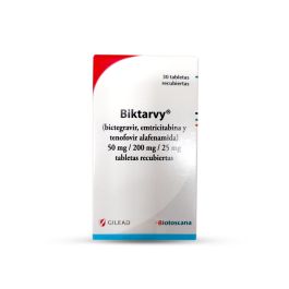 Biktarvy Frasco Con 30 Tabletas