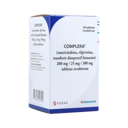 Complera® Frasco Con 30 Tabletas