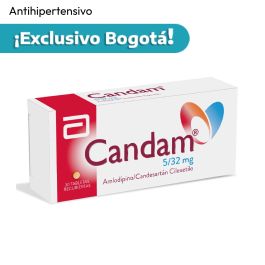 Candam 32/5 Mg Caja X 30 Tabletas | Audifarma Droguerias
